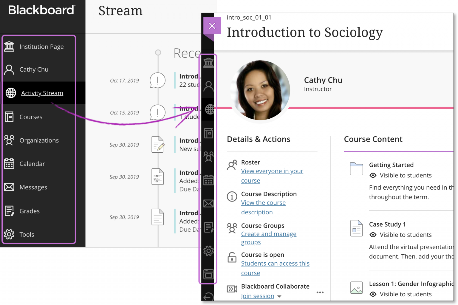 Blackboard Learn SaaS upgrade information – and a new way to navigate ... Blackboard Learn SaaS upgrade information – and a new way to navigate ...